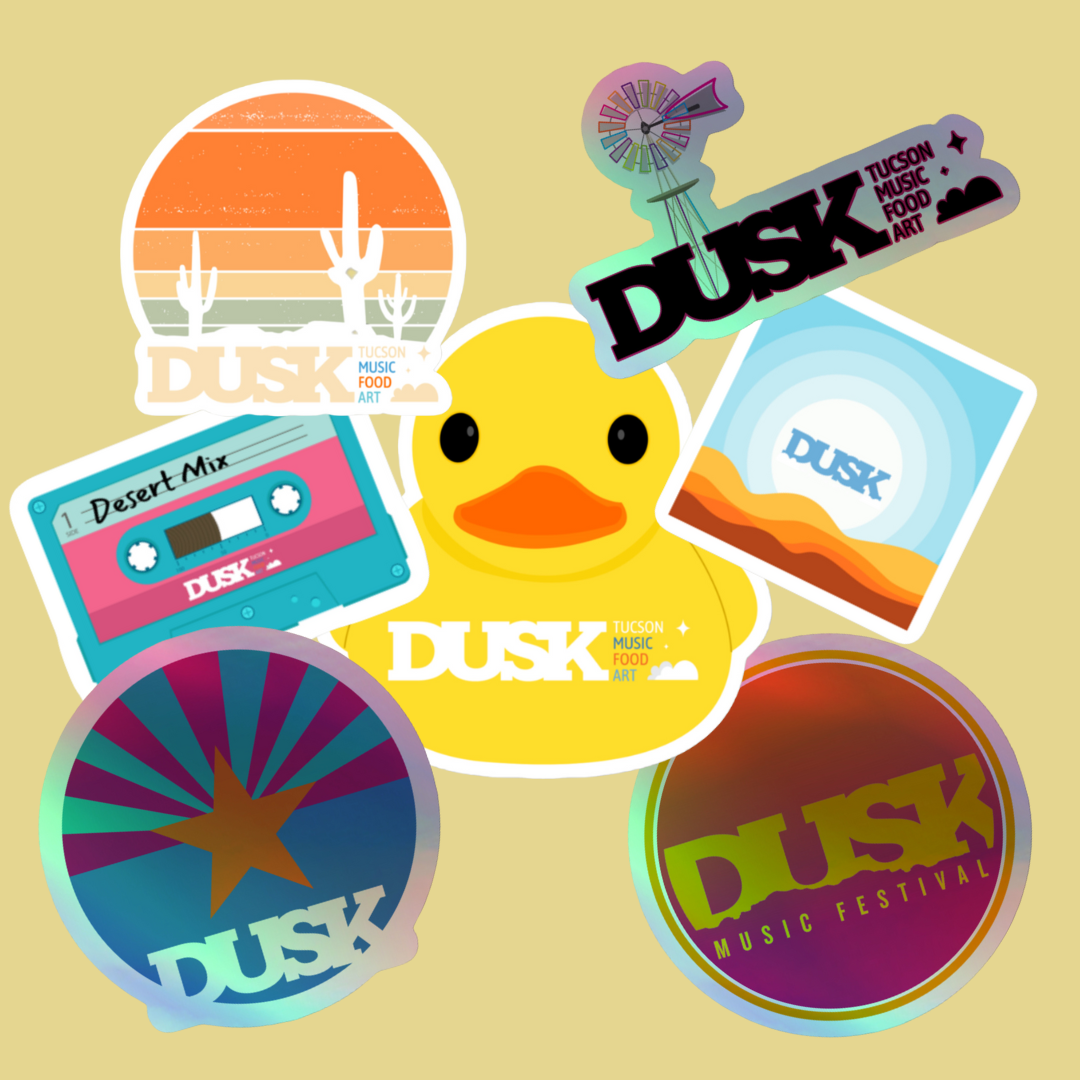 DUSK Music Festival Sticker Pack – DUSK Music Festival Merch